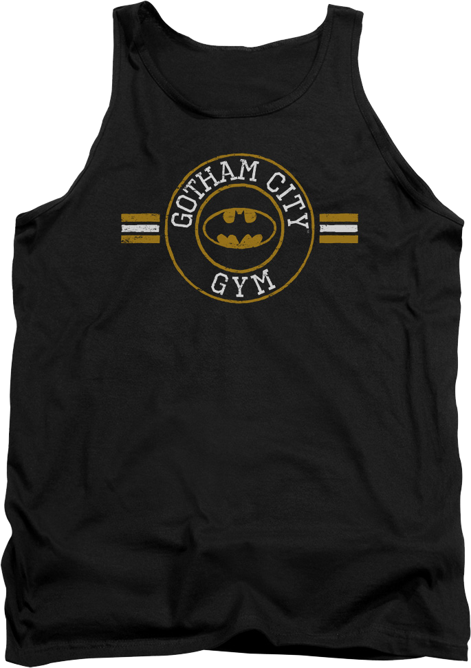 Gotham City Gym Batman Tank Top