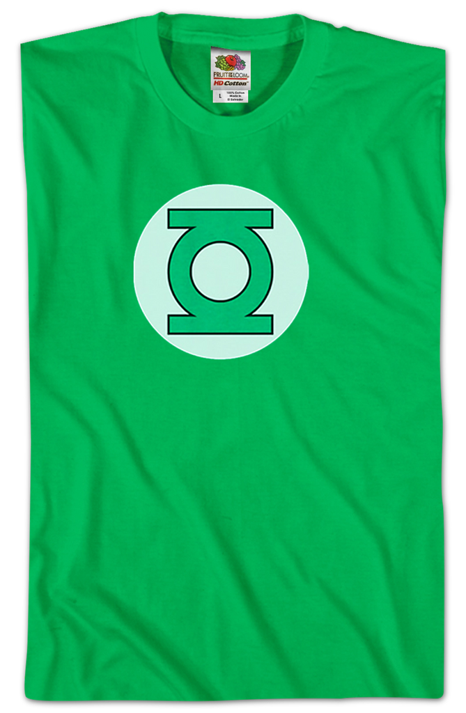 Green Lantern T-Shirt: DC Comics Justice League Green Lantern T-shirt