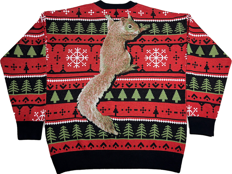Griswold Squirrel Removal Service Christmas Vacation Knitted Sweater