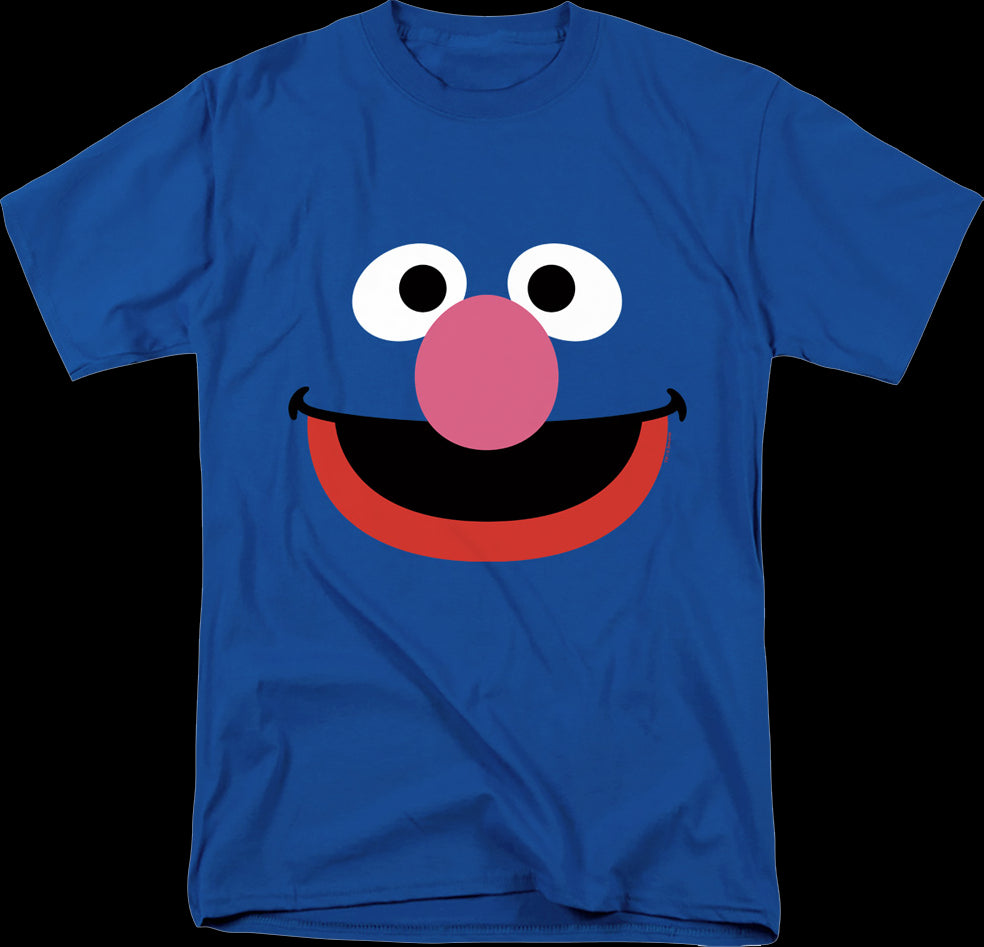 Grover Face Sesame Street T-Shirt