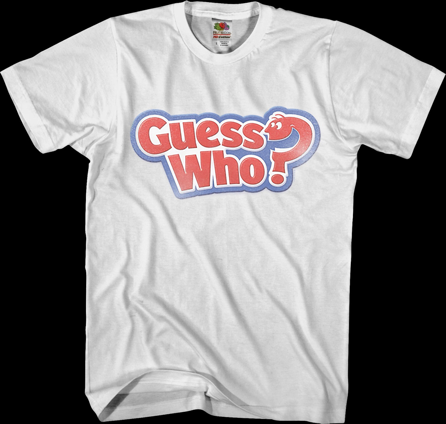 Guess Who T-Shirt: Mens Guess Who T-Shirt