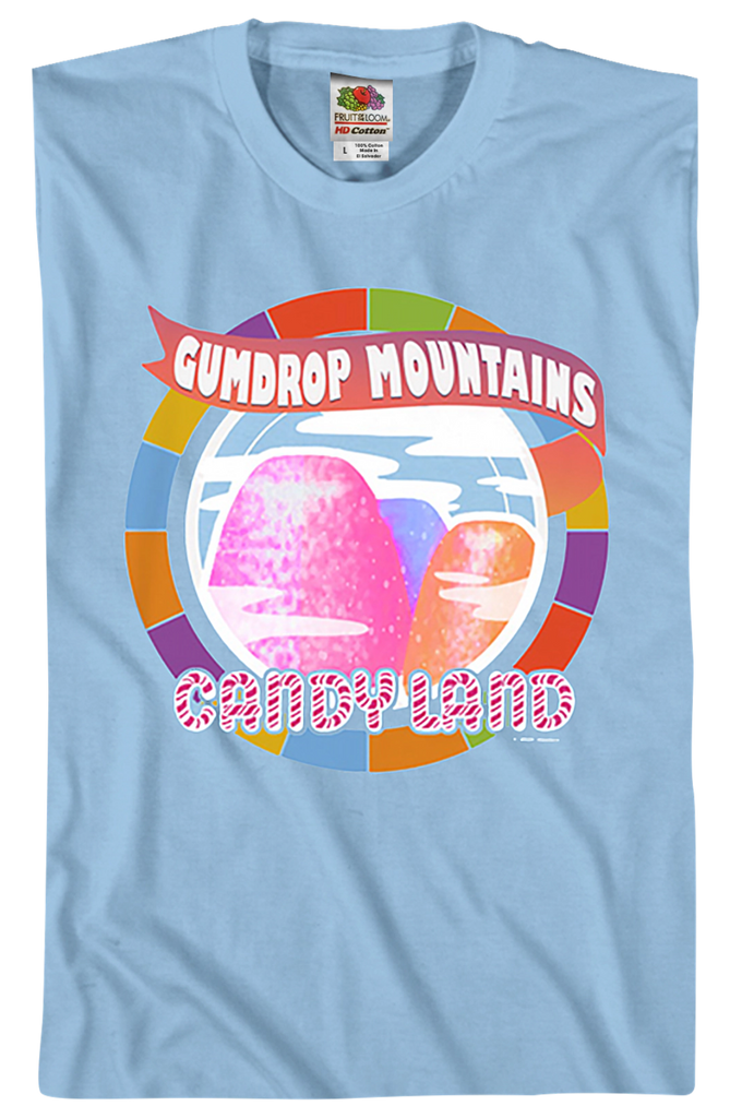 Gumdrop Mountains Candy Land T-Shirt