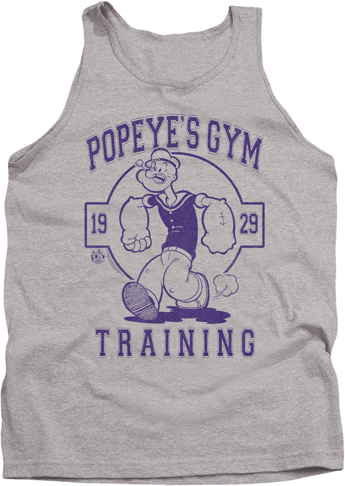 Gym Training Popeye Tank Top