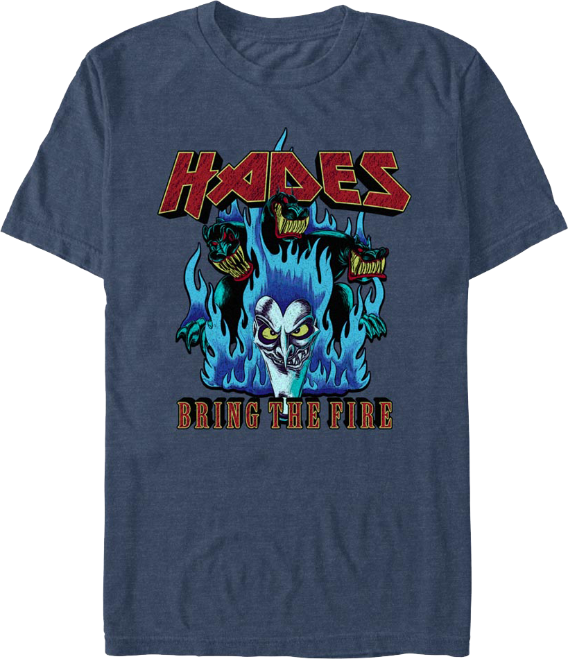 Hades Bring The Fire Hercules Disney T-Shirt