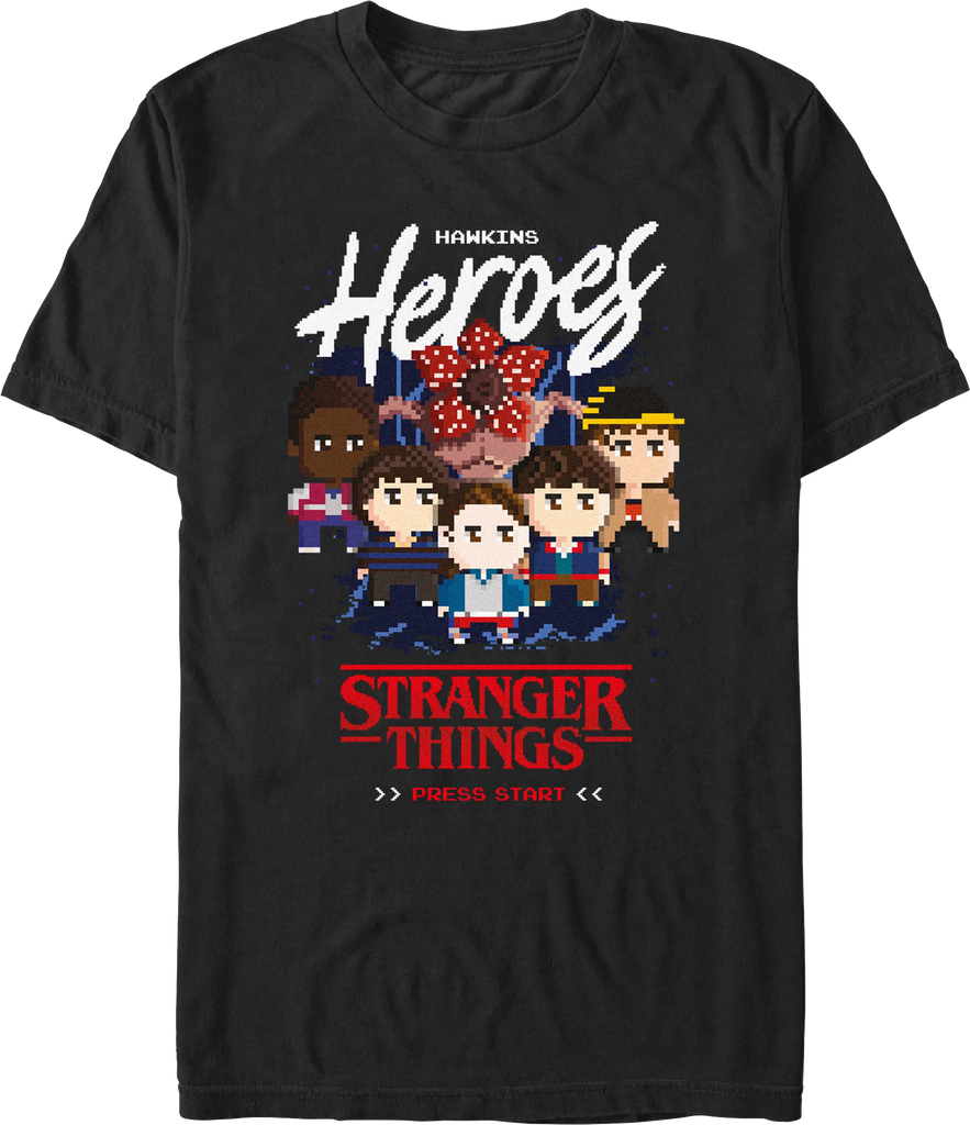 Hawkins Heroes Stranger Things T-Shirt