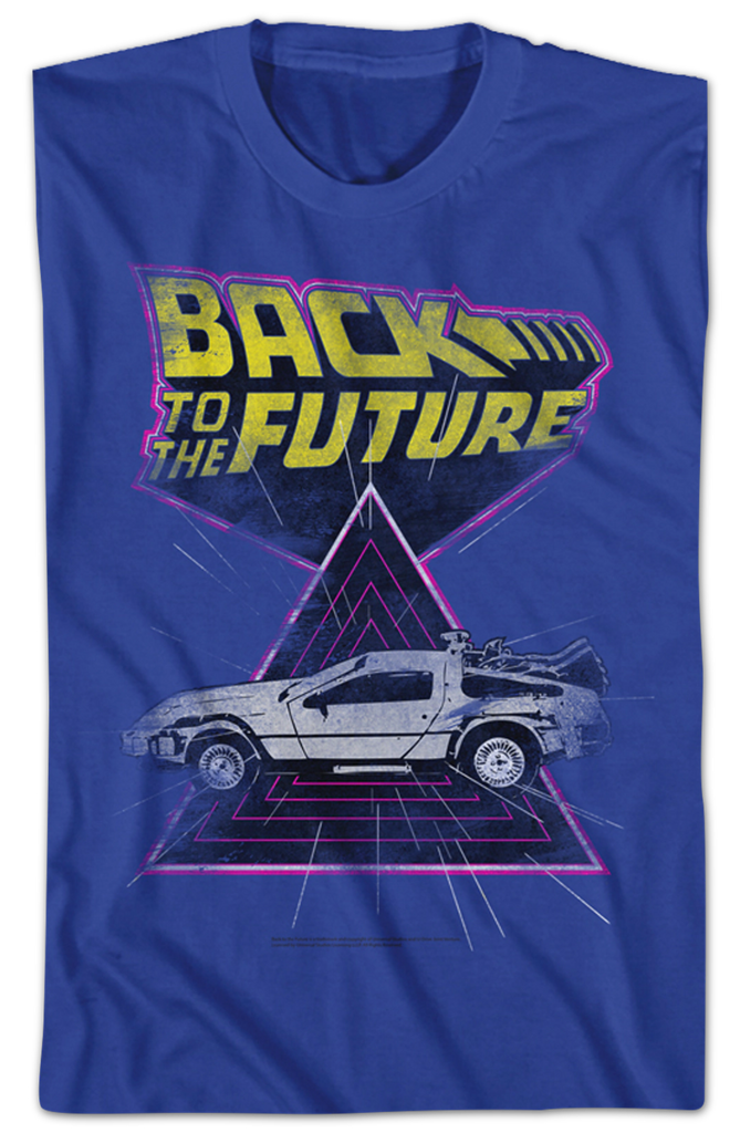 Time Machine Back To The Future T-Shirt