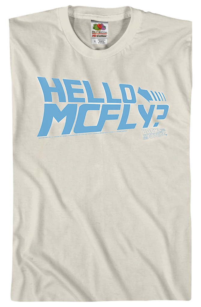 Hello McFly Back To The Future T-Shirt
