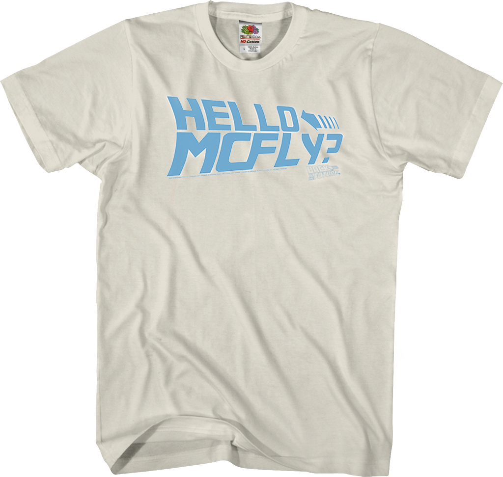 Hello McFly Back To The Future T-Shirt