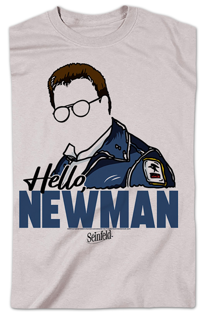 Hello Newman Outline Seinfeld T-Shirt