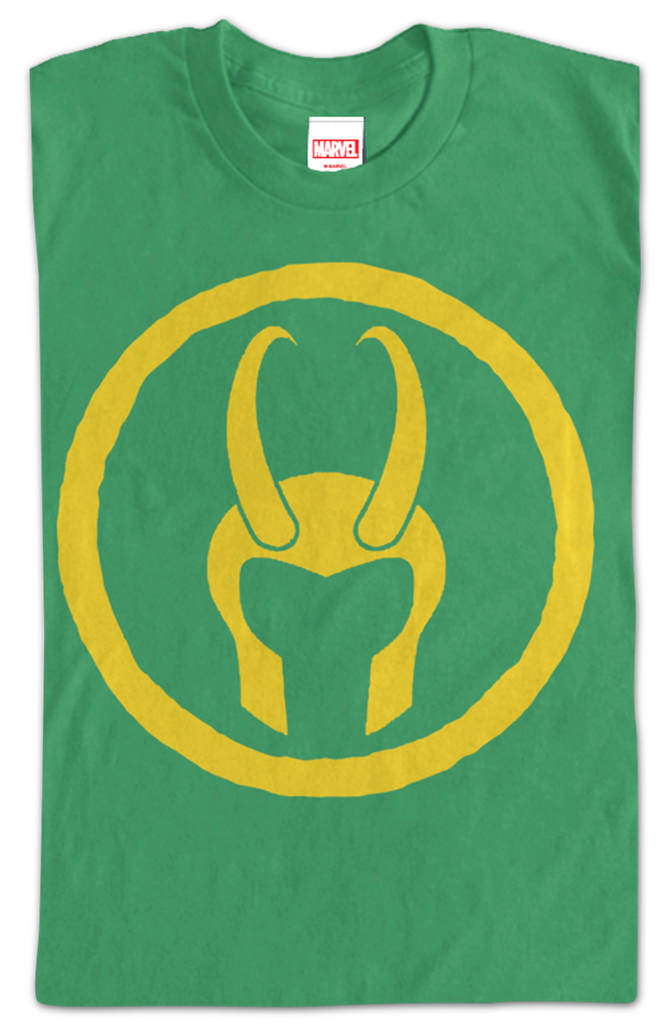 Helmet Icon Loki T-Shirt Marvel Comics