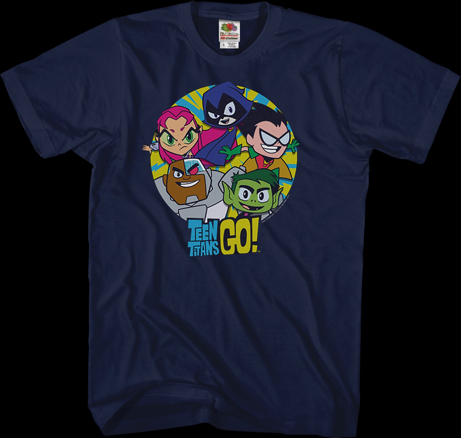 Heroes Teen Titans Go T-Shirt: Mens Teen Titans Go T-Shirt