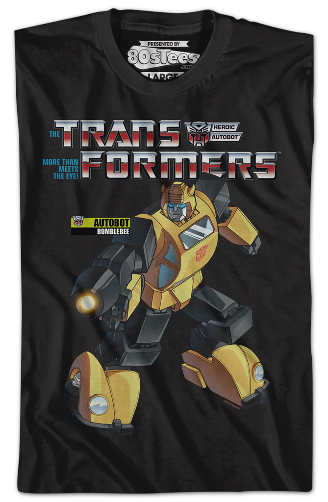 Heroic Autobot Bumblebee Transformers T-Shirt