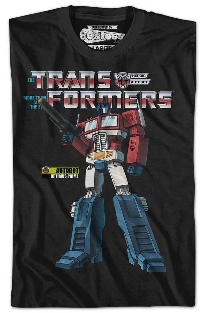 American Classics Heroic Autobot Optimus Prime Transformers T-Shirt