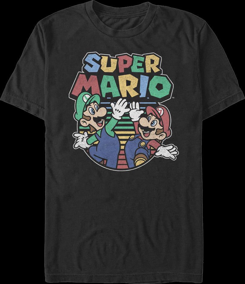 High Five Super Mario Bros. T-Shirt