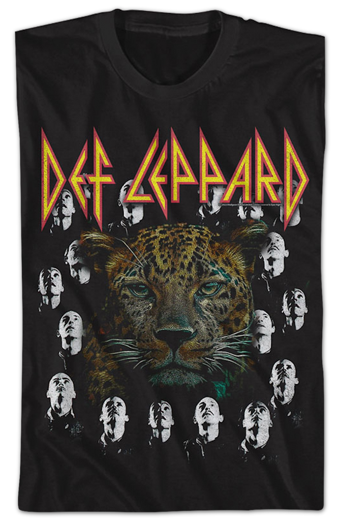 High 'N' Dry Leopard Def Leppard T-Shirt