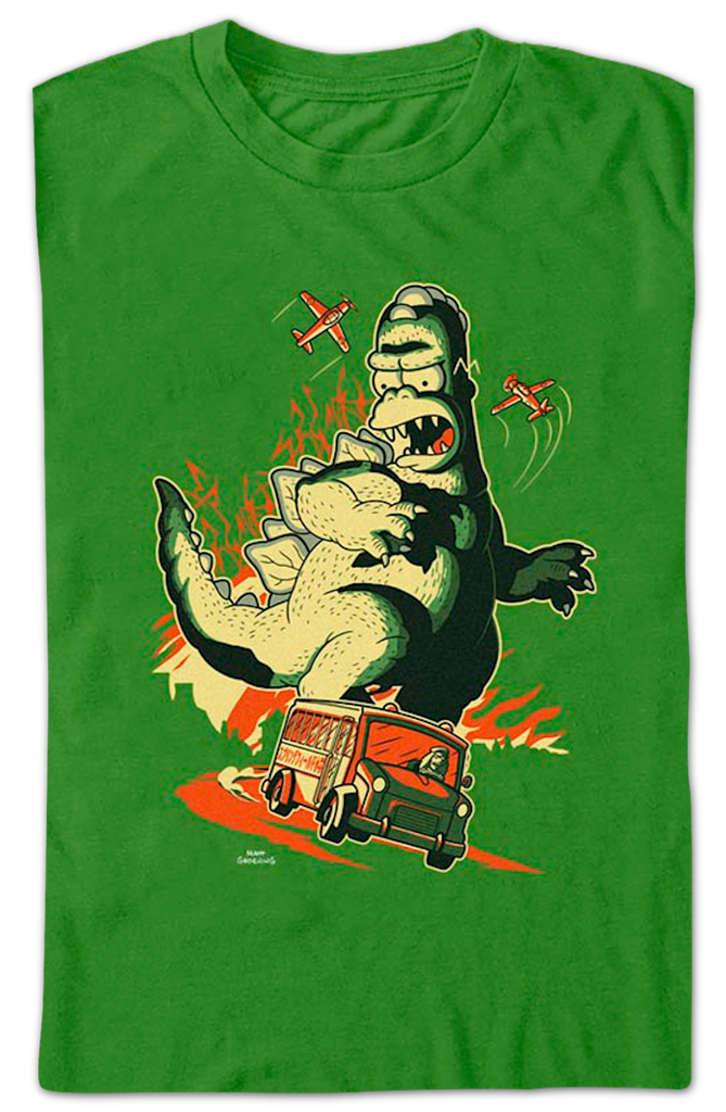 Homerzilla The Simpons T-Shirt