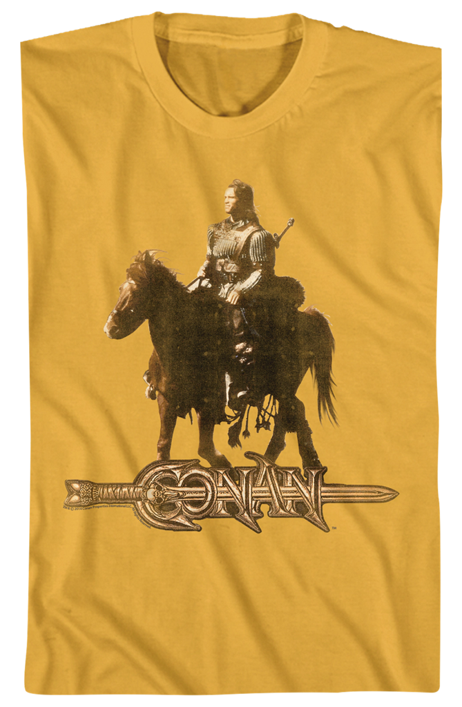 Horseback Conan The Barbarian T-Shirt