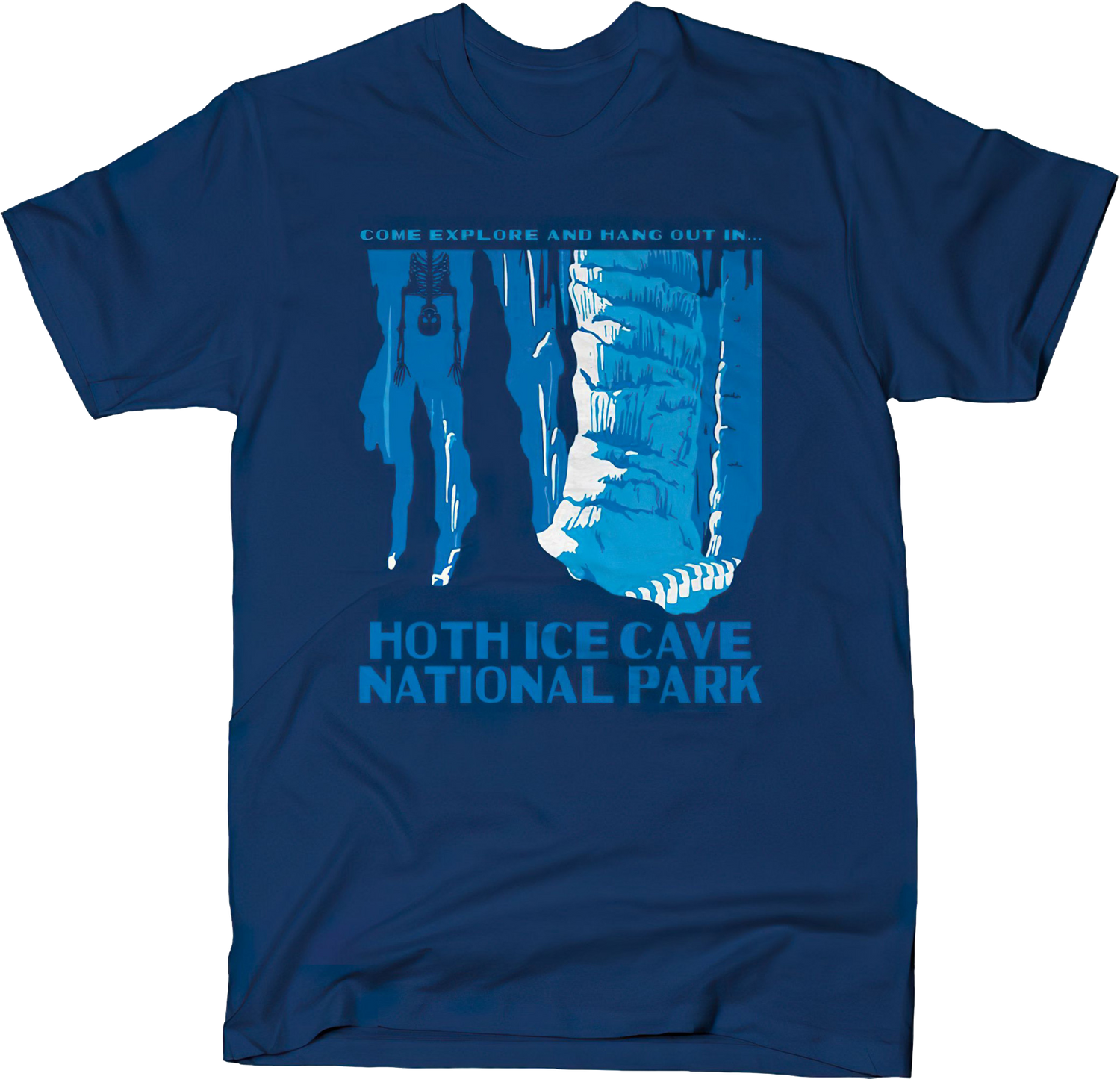 Hoth Ice Cave National Park Star Wars T-Shirt