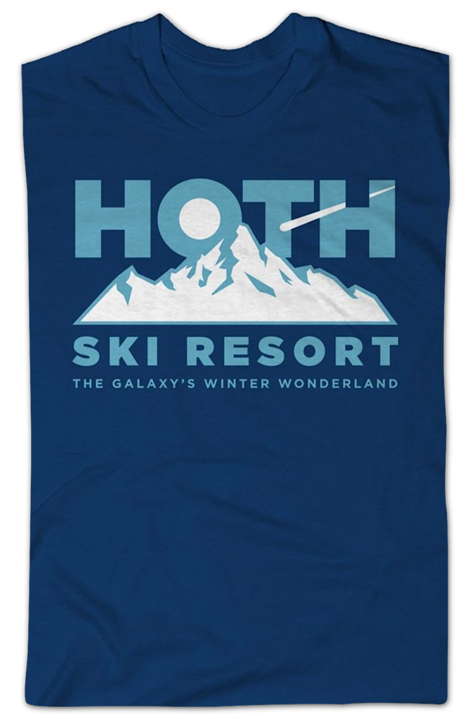 Hoth Ski Resort Star Wars T-Shirt