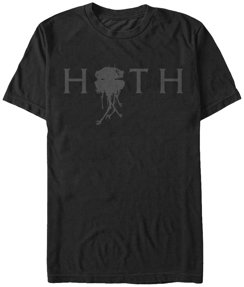 Hoth Star Wars T-Shirt Men's Licensed