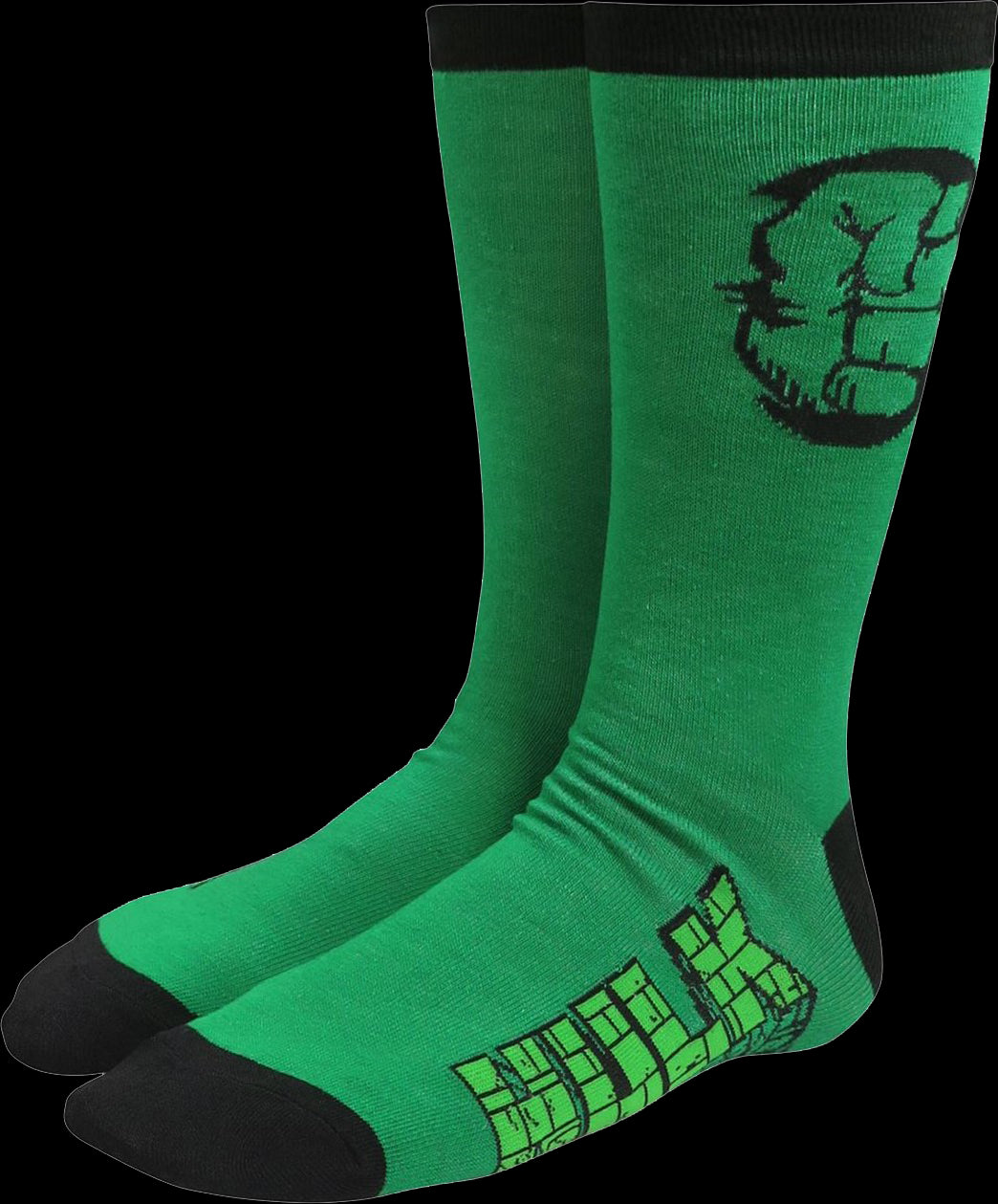 Hulk Fist Marvel Comics Socks