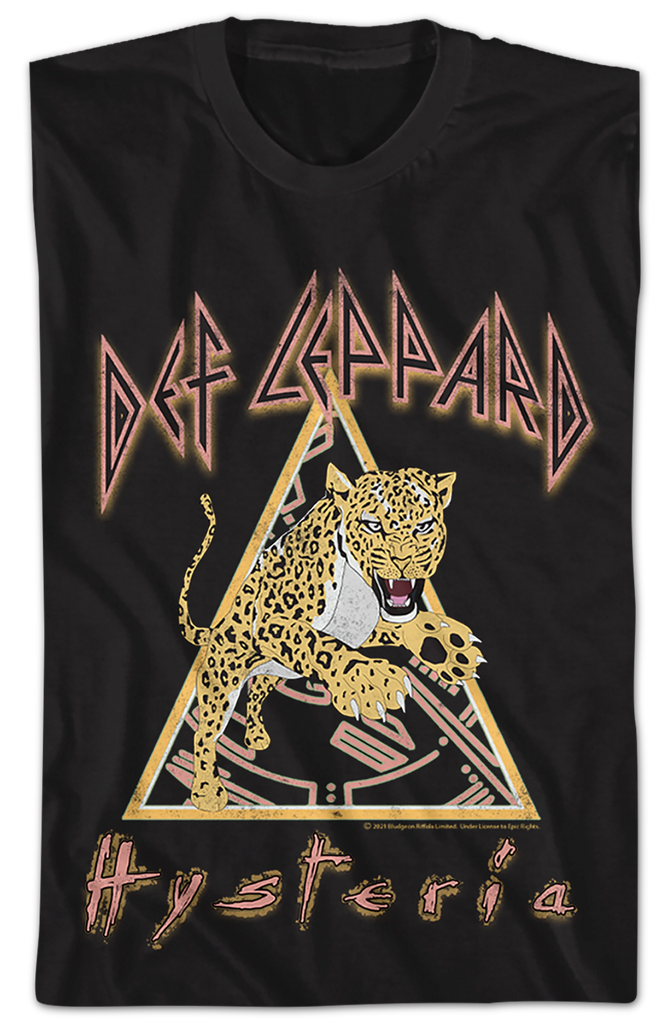 Hysteria Triangle Def Leppard T-Shirt