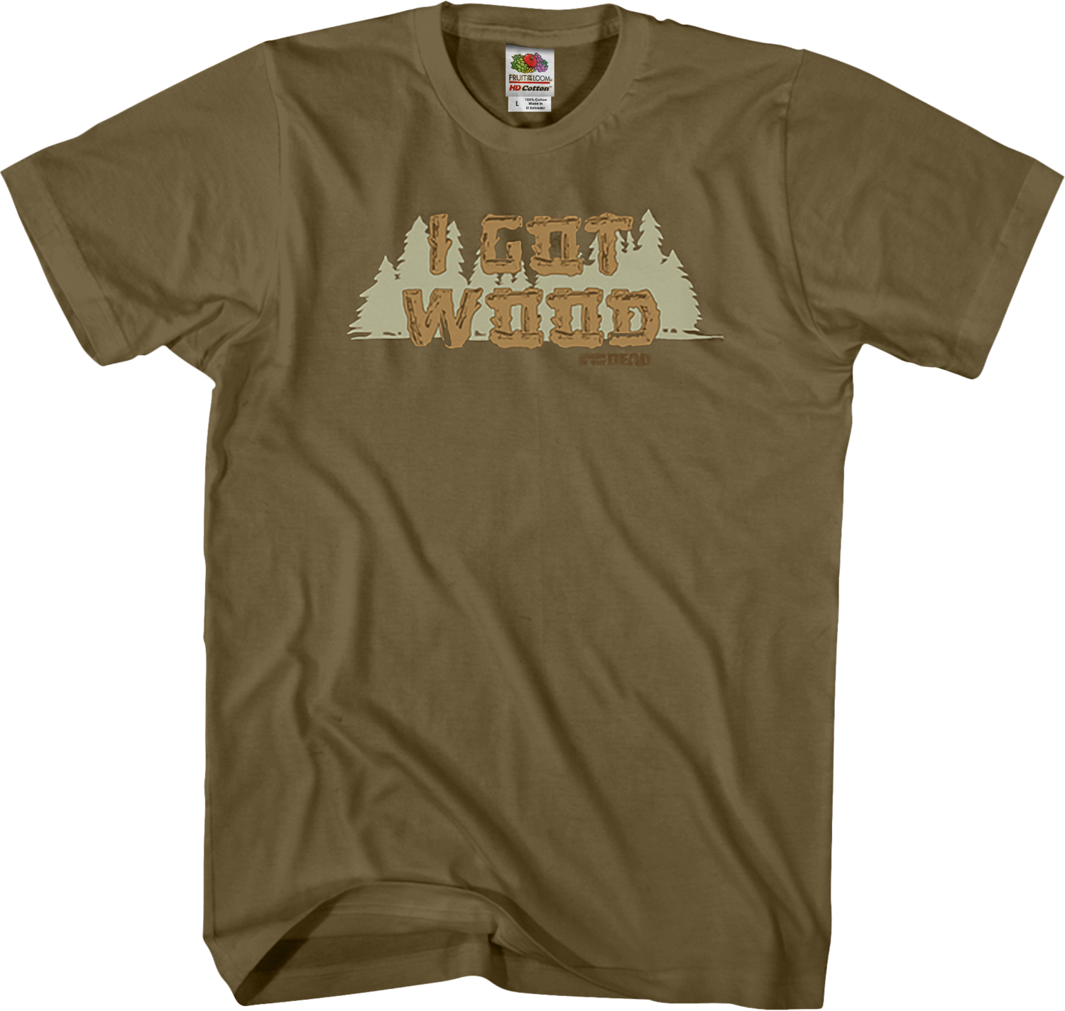 I Got Wood Shirt: Shaun of the Dead Mens T-Shirt