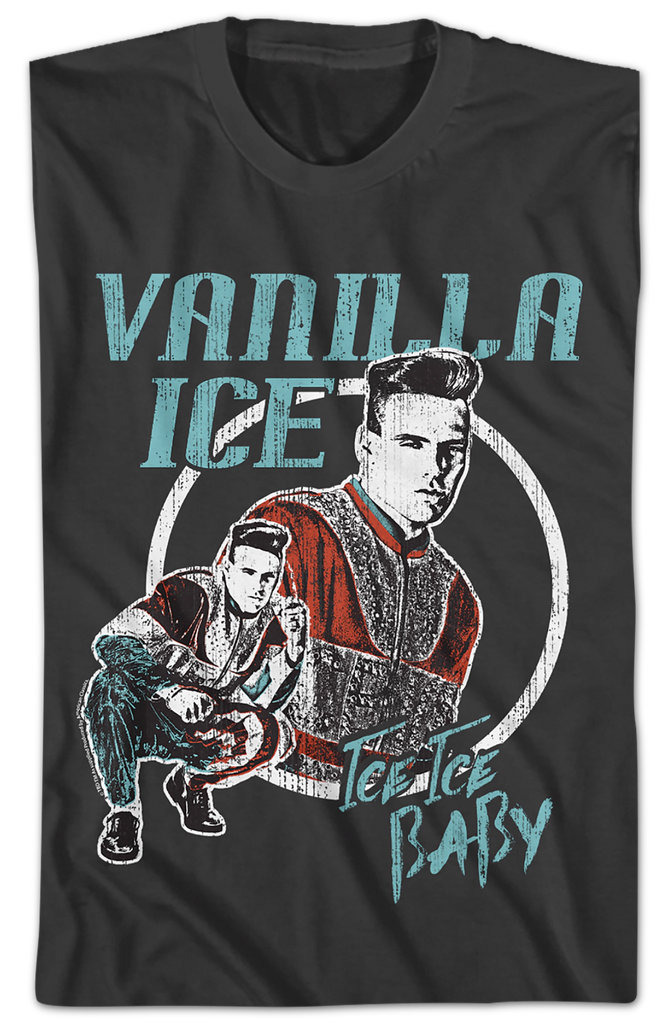 Ice Ice Baby Collage Vanilla Ice T-Shirt