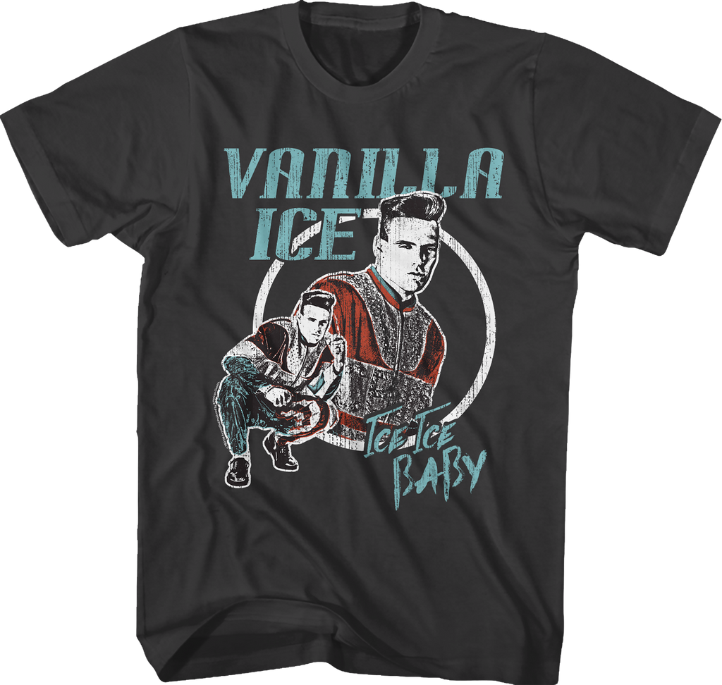 Ice Ice Baby Collage Vanilla Ice T-Shirt