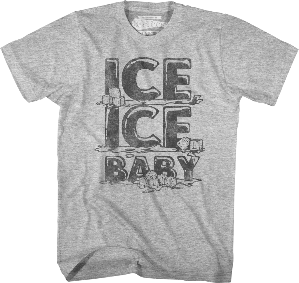 Ice Ice Baby Vanilla Ice T-Shirt: Vanilla Ice Mens T-Shirt