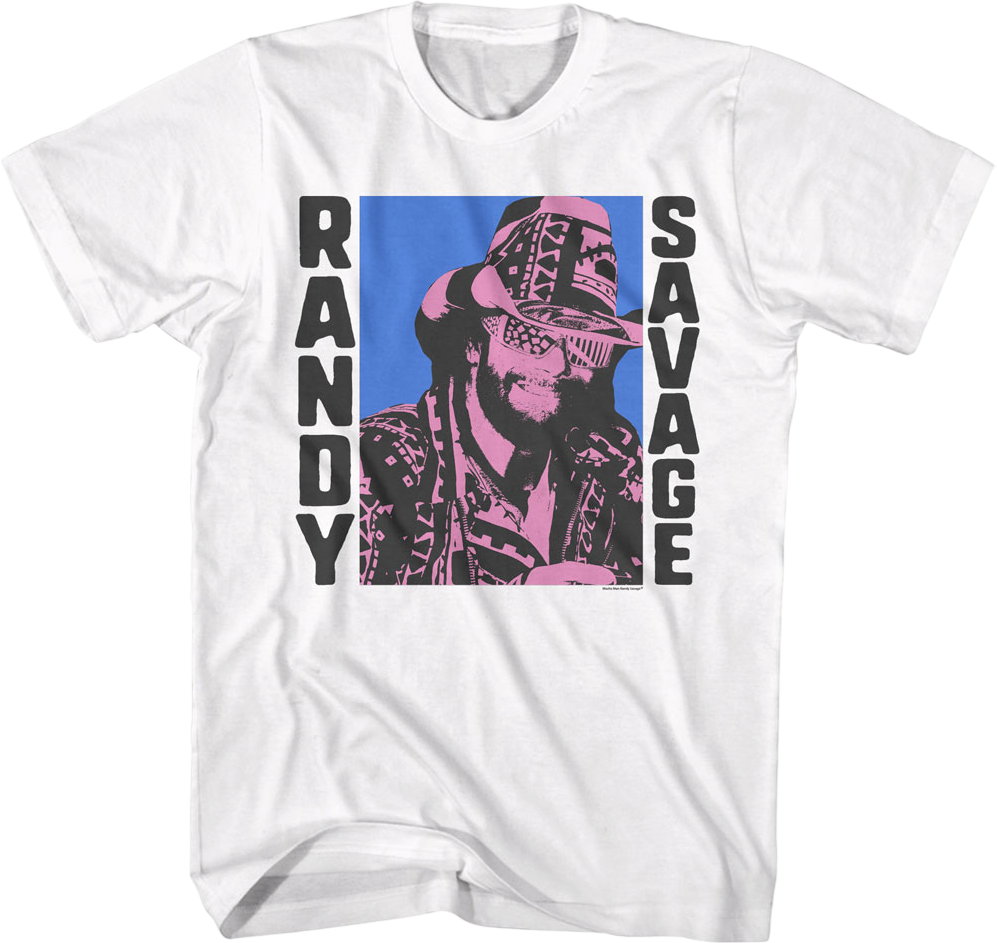 Icon Photo Macho Man Randy Savage T-Shirt