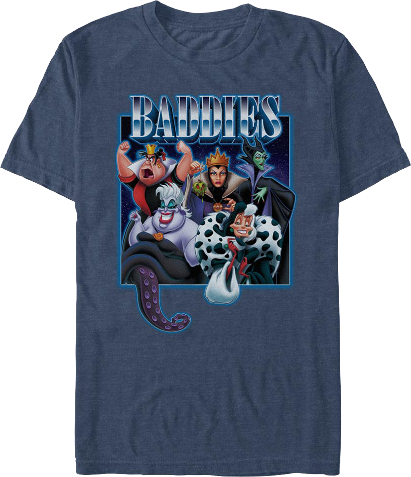 Iconic Baddies Disney T-Shirt