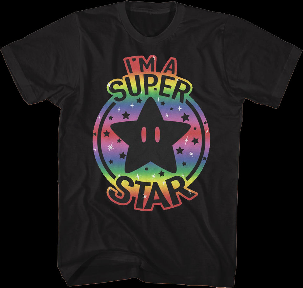 I'm A Super Star Super Mario Bros. T-Shirt