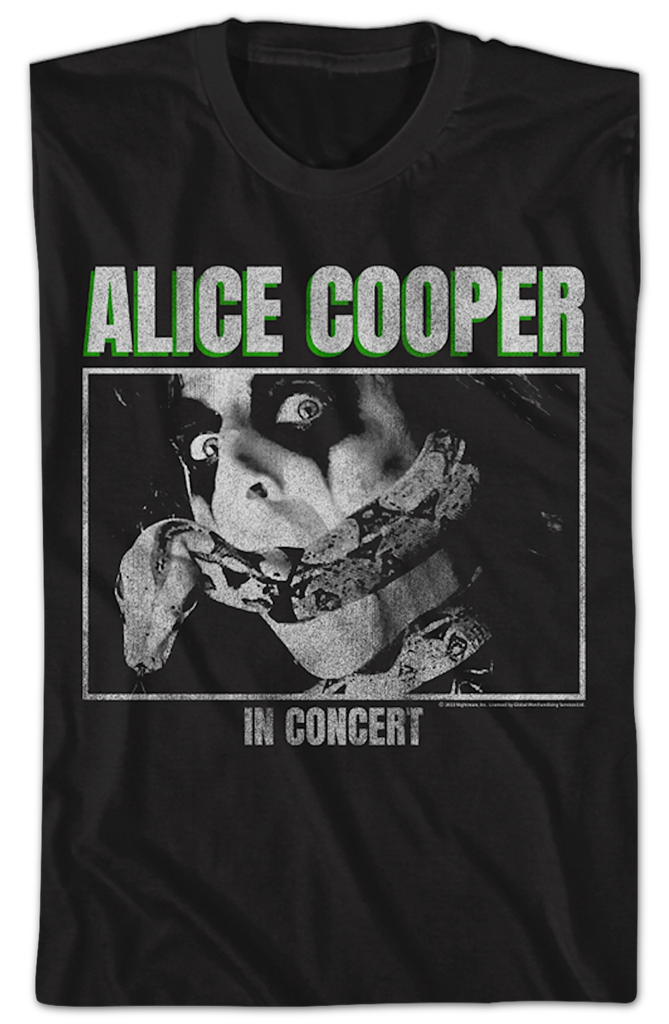 In Concert Alice Cooper T-Shirt