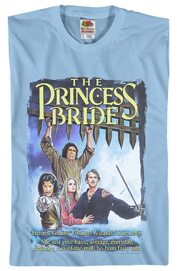 International Poster T-Shirt: Princess Bride Mens T-Shirt
