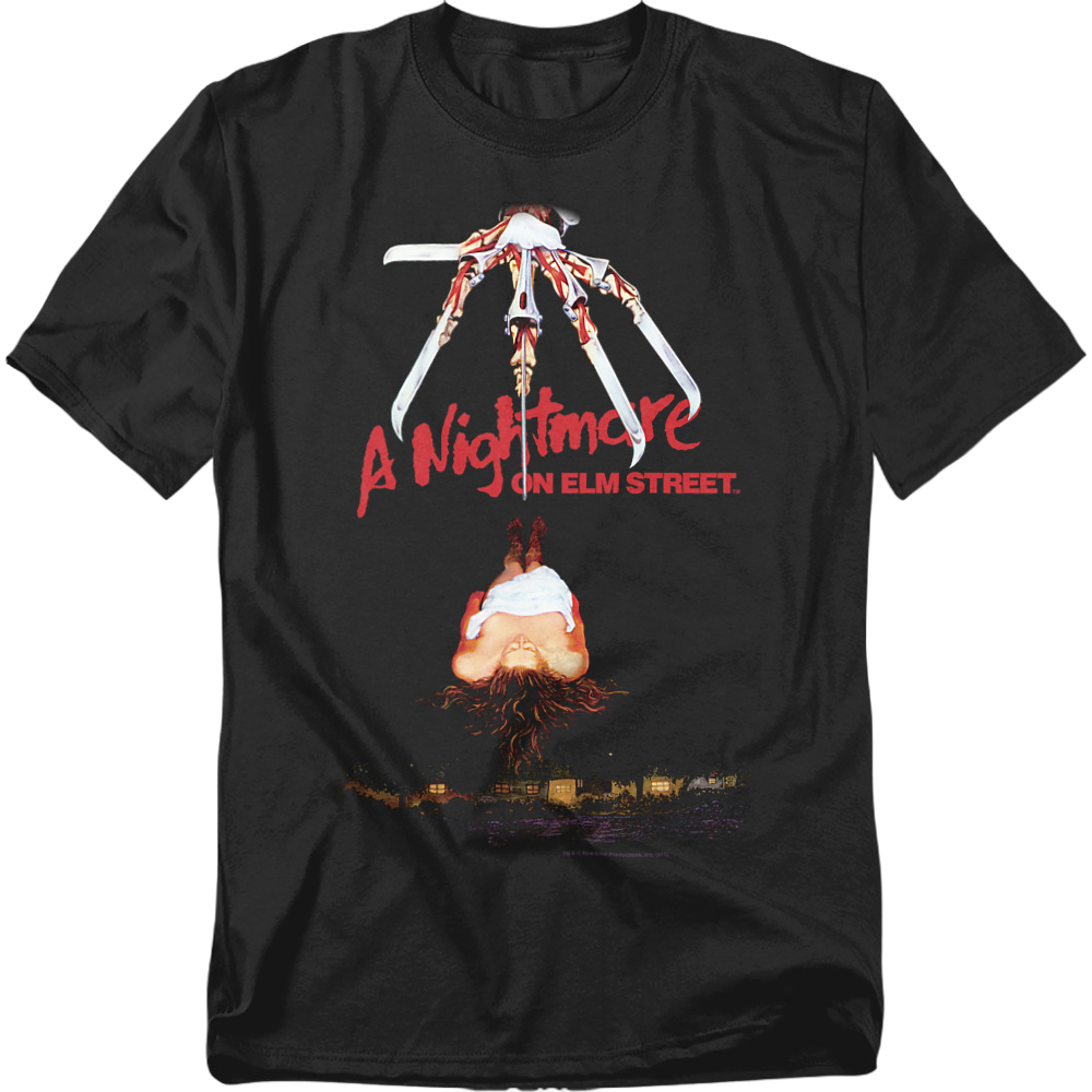 Italian Movie Poster T-Shirt: Nightmare On Elm Street Mens T-Shirt