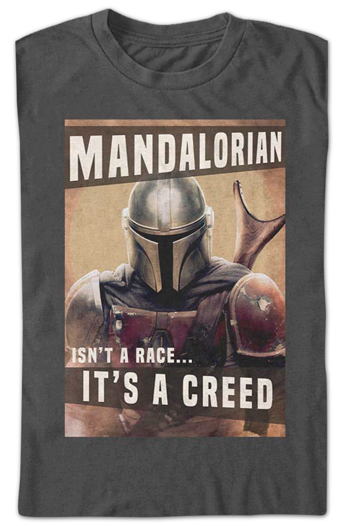 It's A Creed The Mandalorian Star Wars T-Shirt