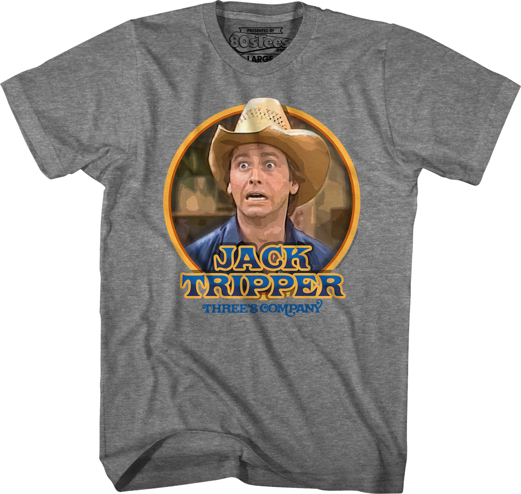 Jack Tripper Circle Three's Company T-Shirt