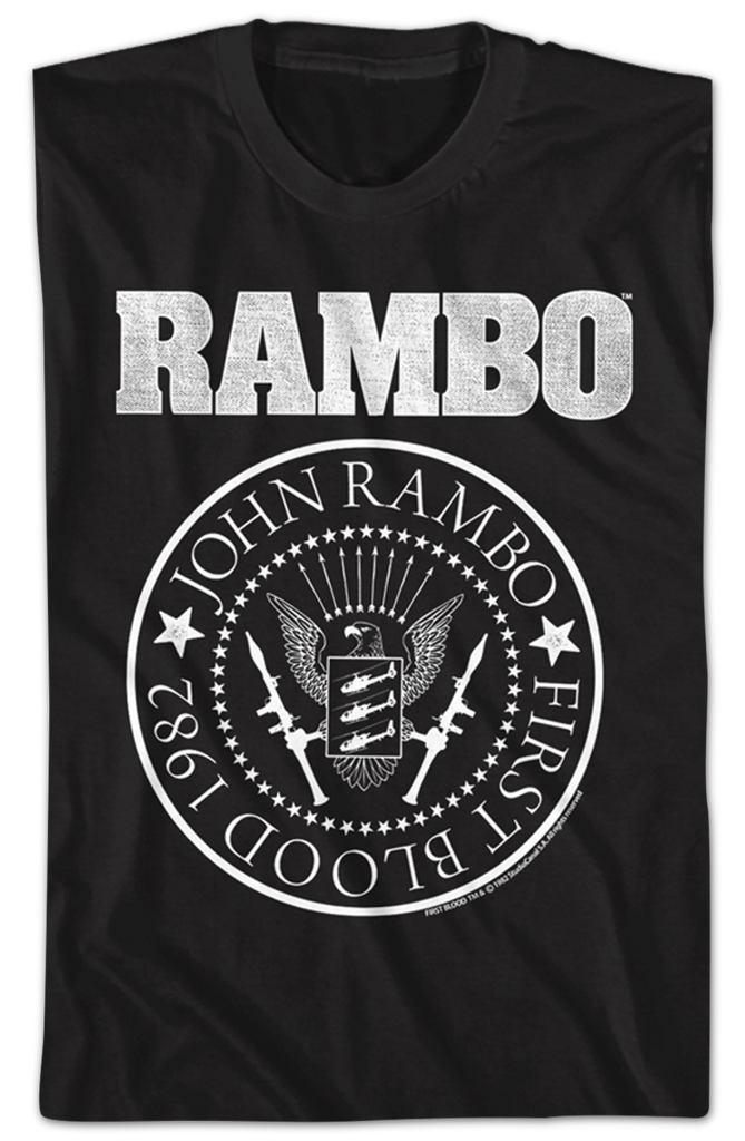 John Rambo Seal T-Shirt. Ment's T
