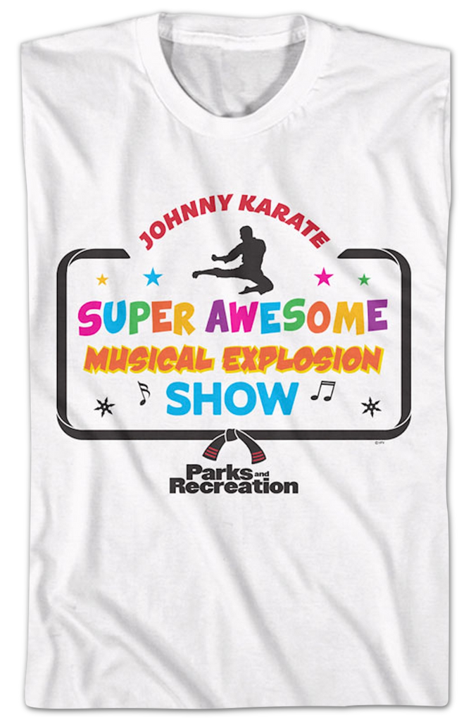 Johnny Karate Show Parks and Recreation T-Shirt