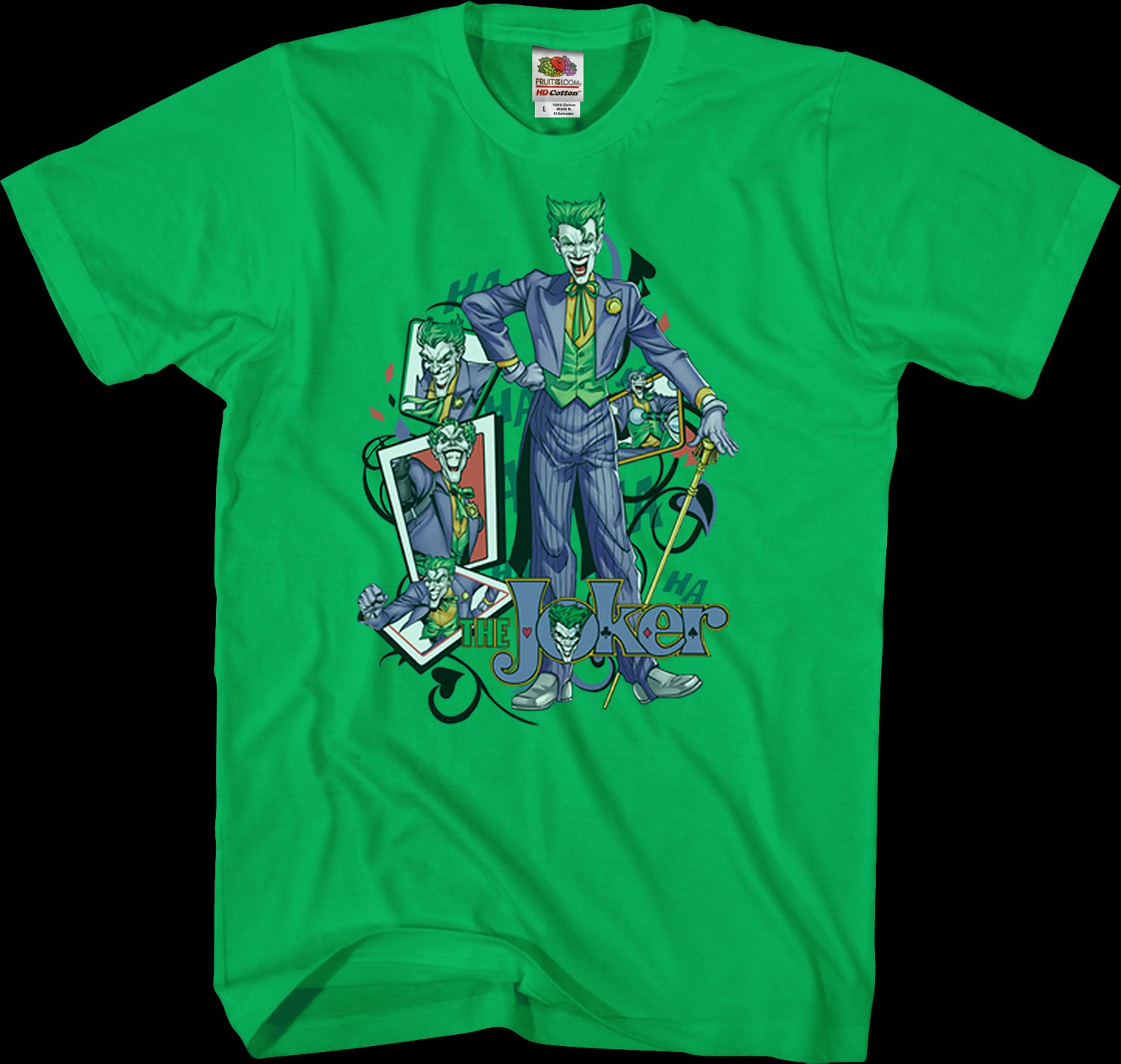 Joker Playing Cards DC Comics T-Shirt