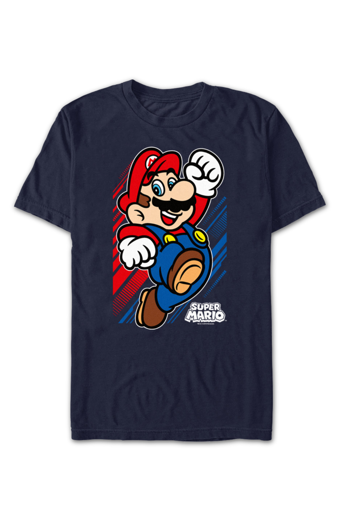 Jumping Super Mario Nintendo T-Shirt