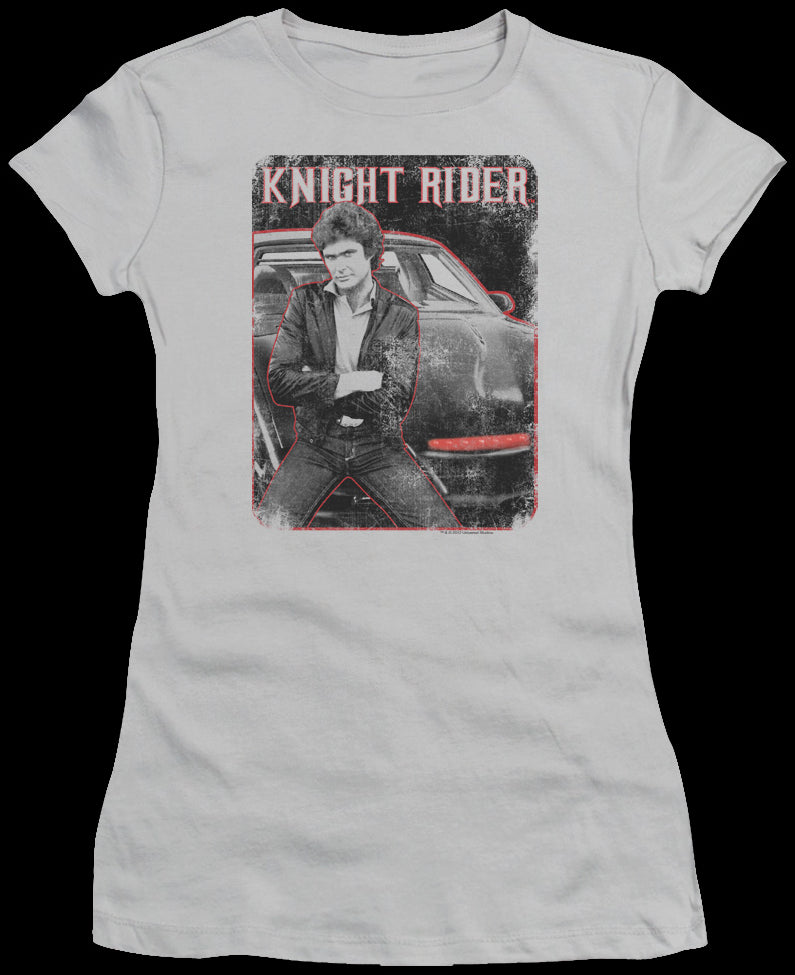 Ladies Hood Ornament Knight Rider Shirt