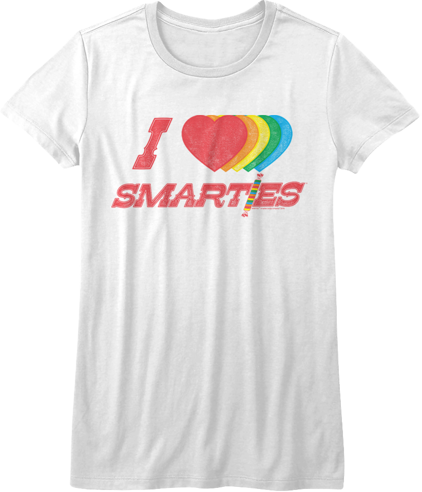 Ladies I Love Smarties Shirt