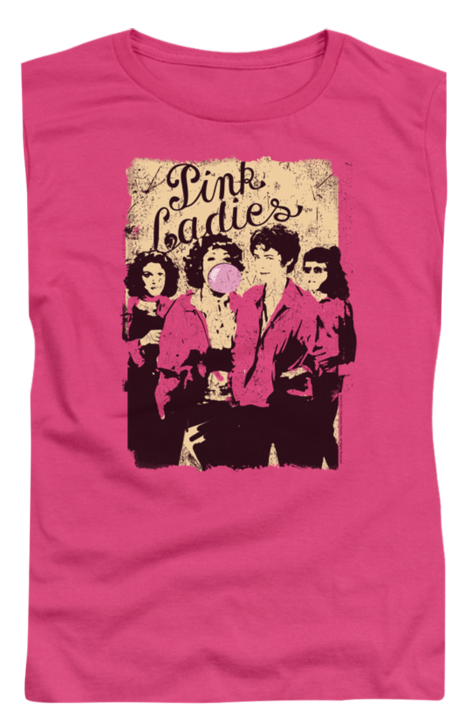 Slim-Fit Pink Ladies Grease Shirt