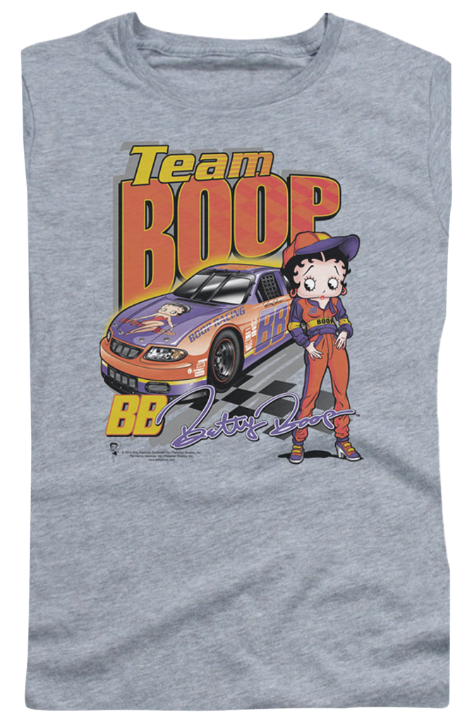 Ladies Racing Betty Boop Shirt