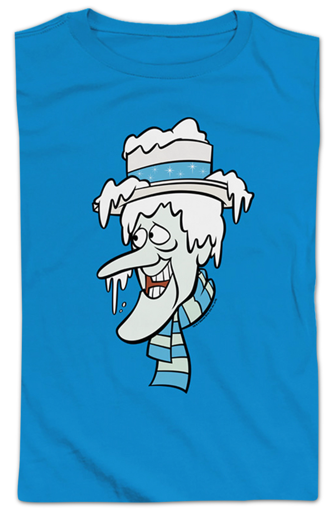 Ladies Snow Miser The Year Without A Santa Claus Shirt