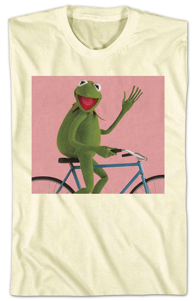 Kermit The Frog Bicycle Muppets T-Shirt