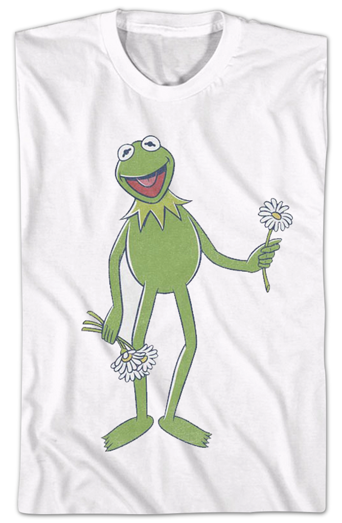 Kermit's Flowers Muppets T-Shirt