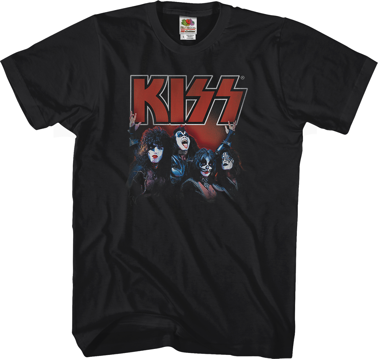 KISS Group Photo T-Shirt. Men's T-Shirt
